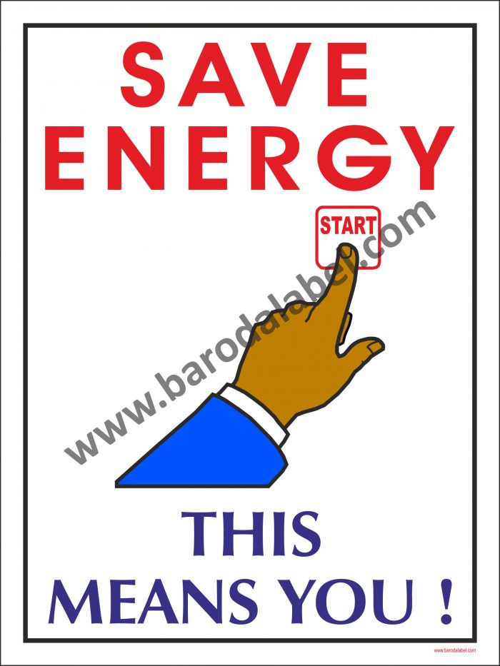 Electrical / Energy Conservation - Baroda Label Mfg. Co.