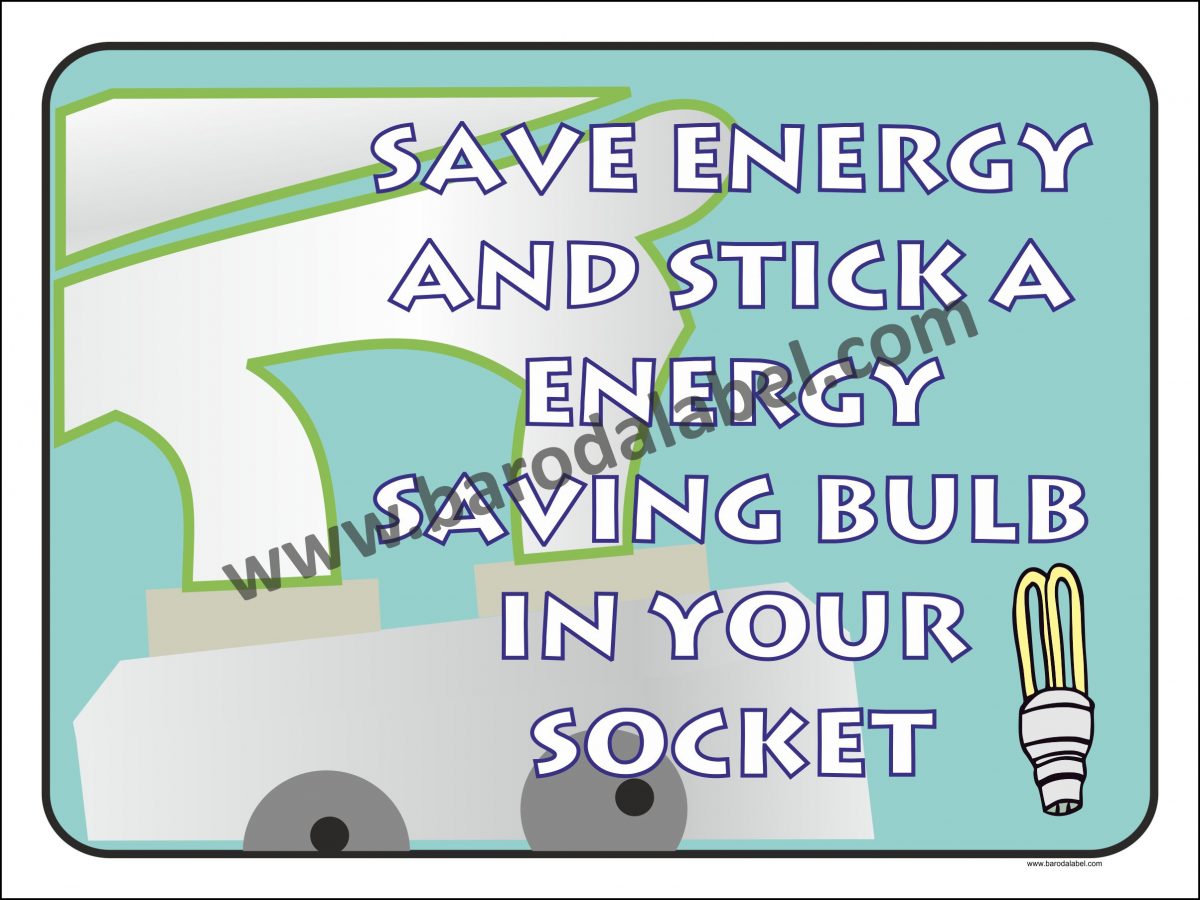 Electrical / Energy Conservation - Baroda Label Mfg. Co.