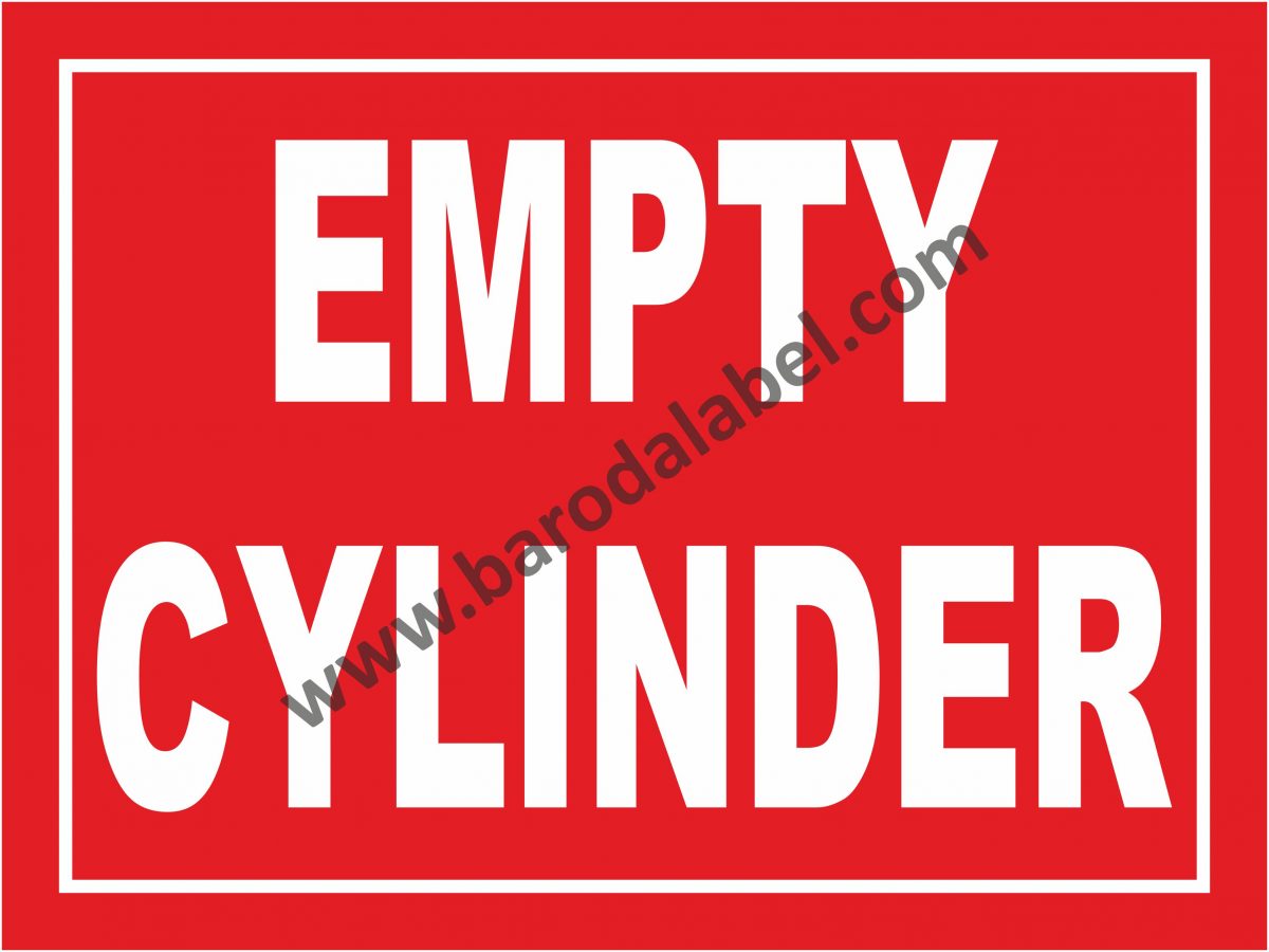 Cylinder Safety - Baroda Label Mfg. Co.