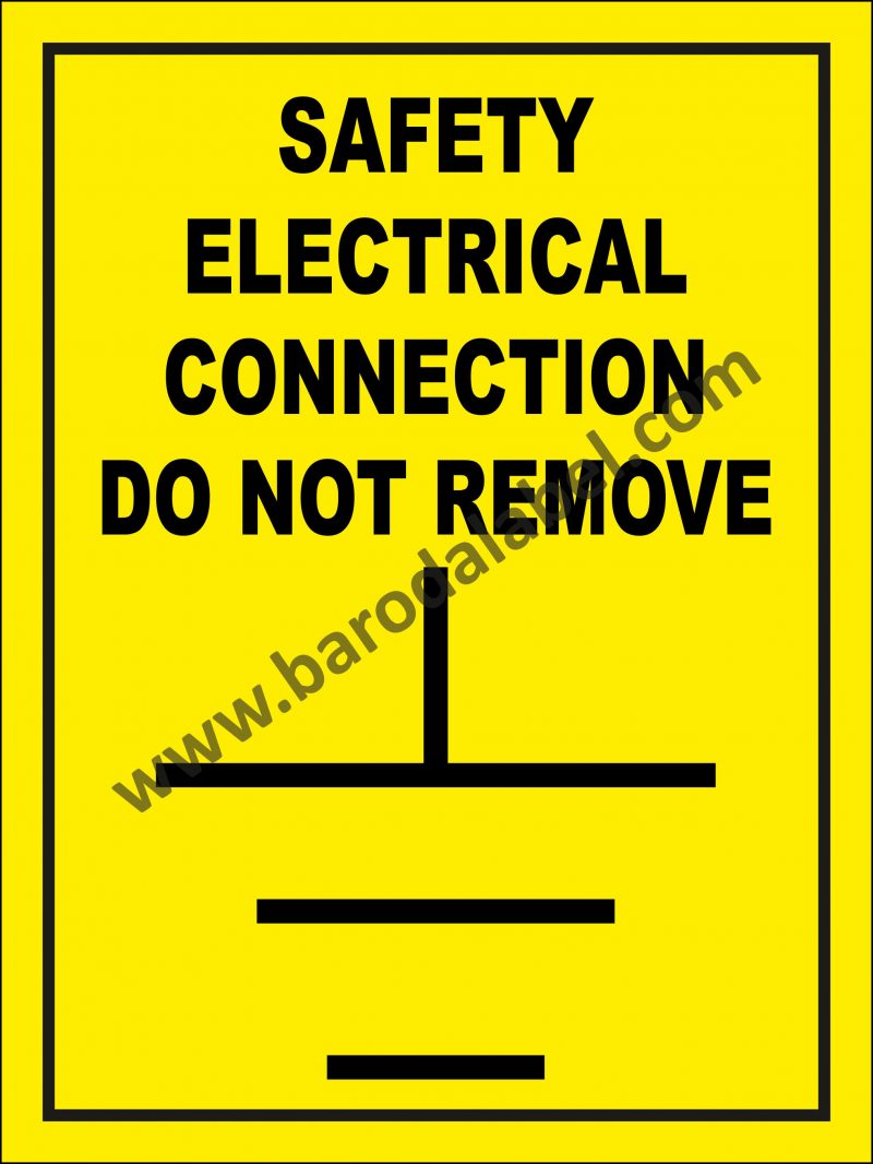 ELECTRICAL SAFETY - Baroda Label Mfg. Co.