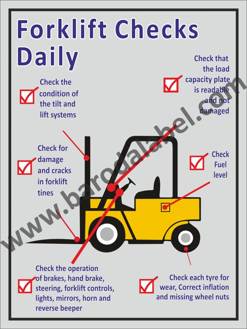 Forklift - Baroda Label Mfg. Co.