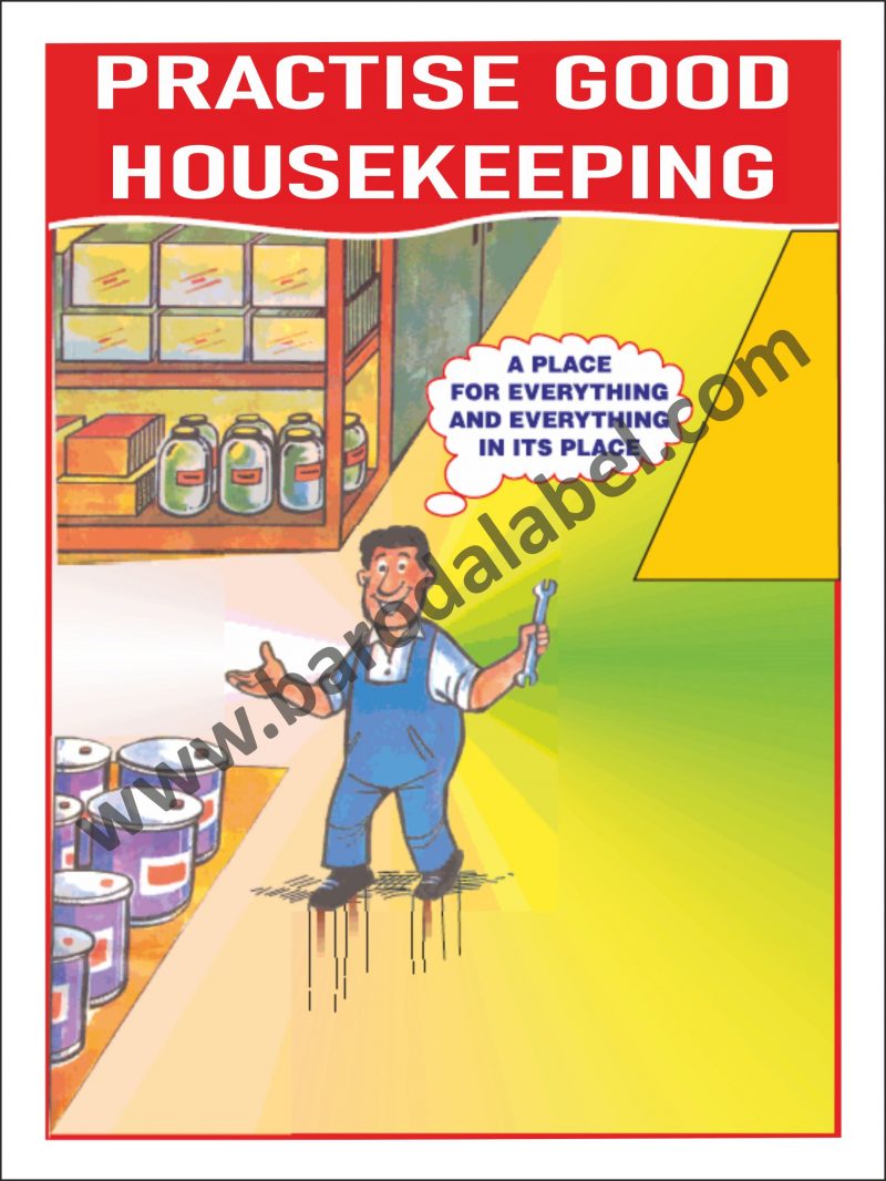 HOUSEKEEPING - Baroda Label Mfg. Co.