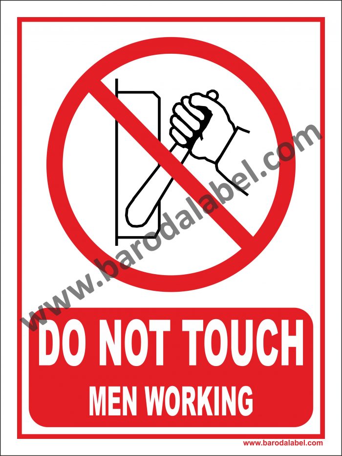 Prohibition Sign - Baroda Label Mfg. Co.