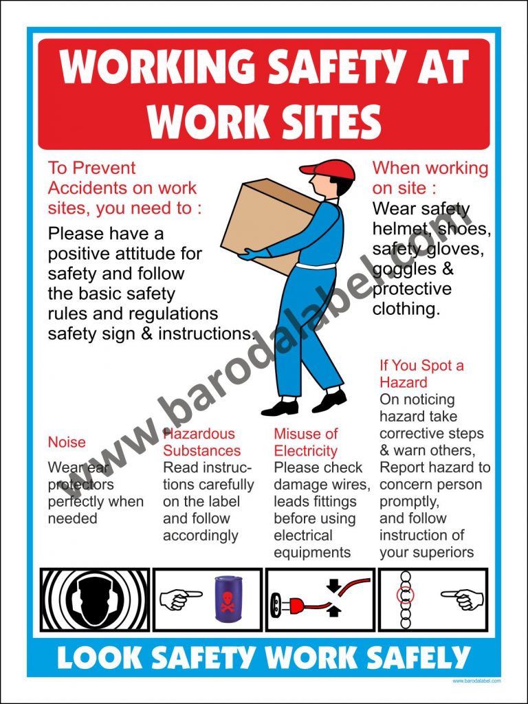 Safety Instruction/Rules - Baroda Label Mfg. Co.