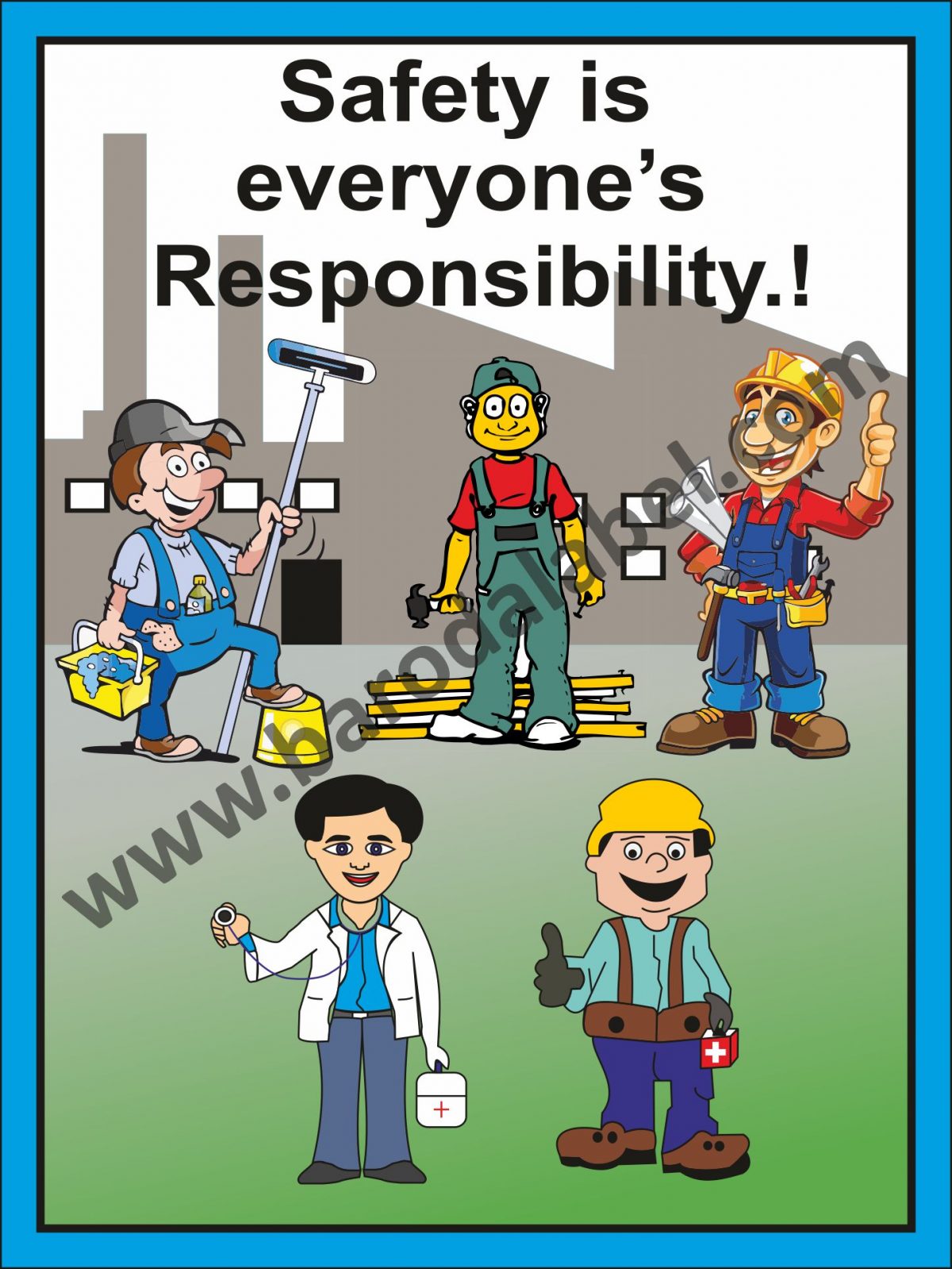 Safety Poster - Baroda Label Mfg. Co.