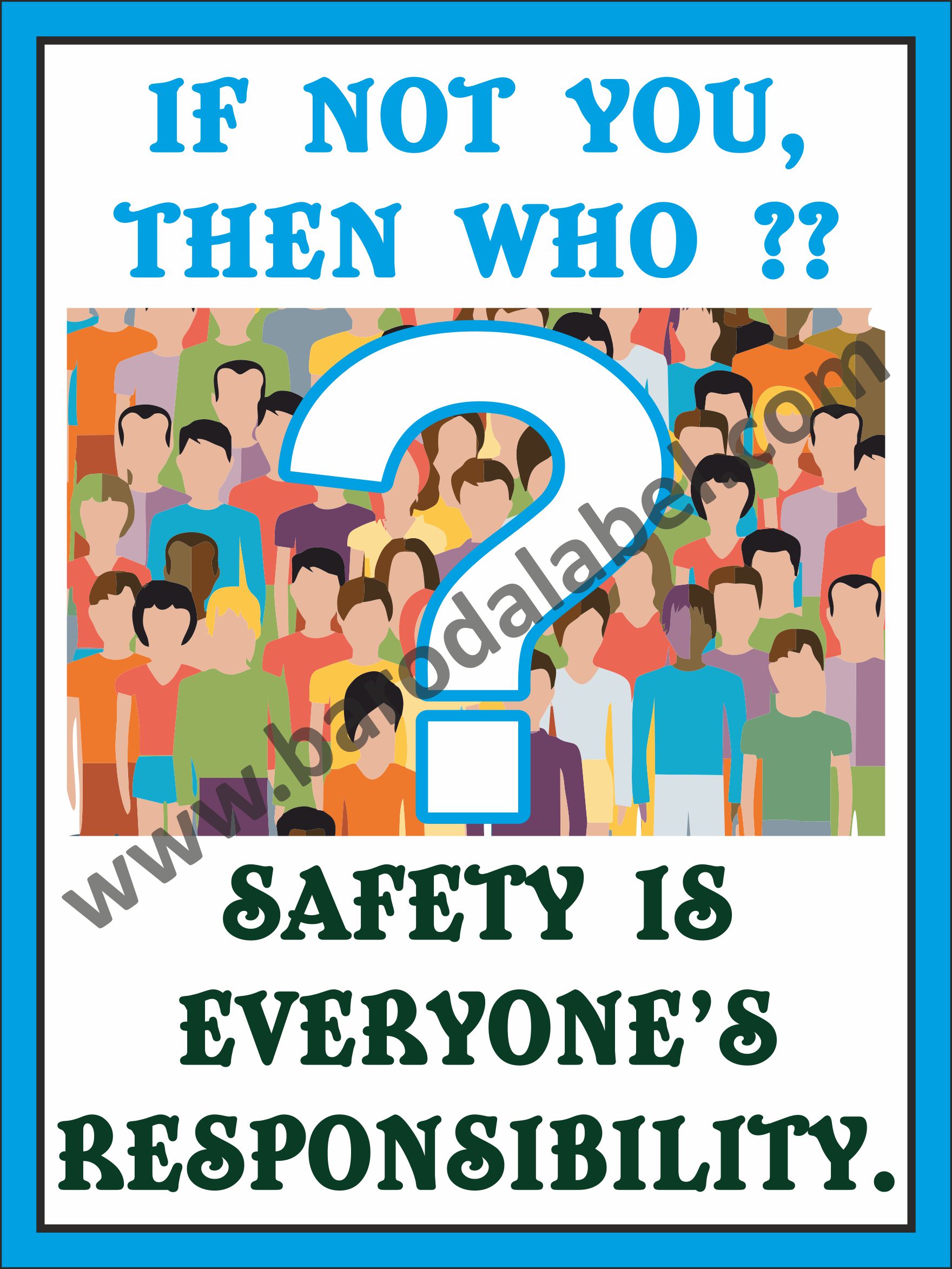 Safety Poster - Baroda Label Mfg. Co.