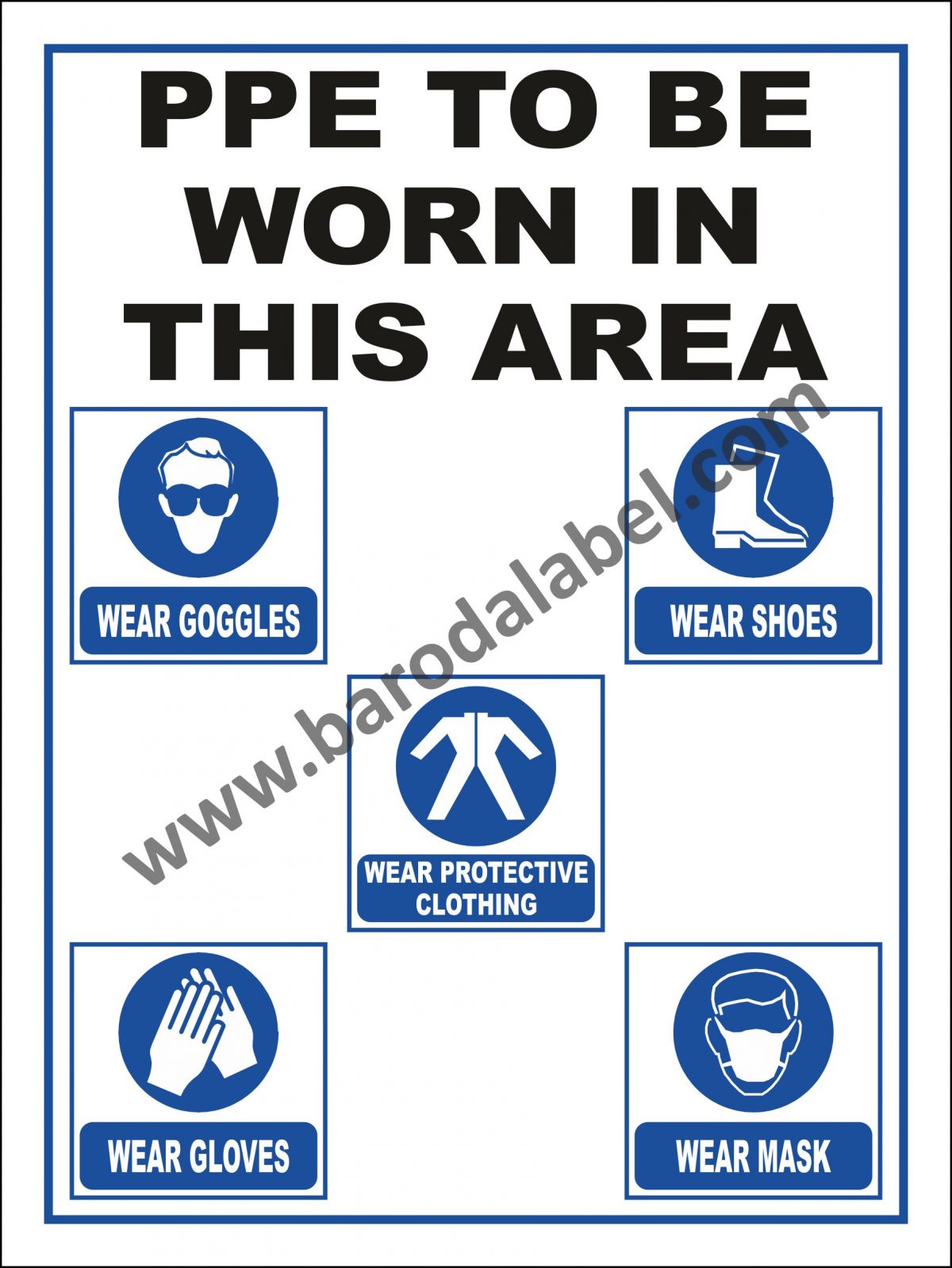 PPE - Baroda Label Mfg. Co.