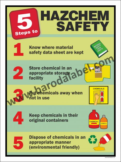 Chemical Safety Posters - Baroda Label Mfg. Co.