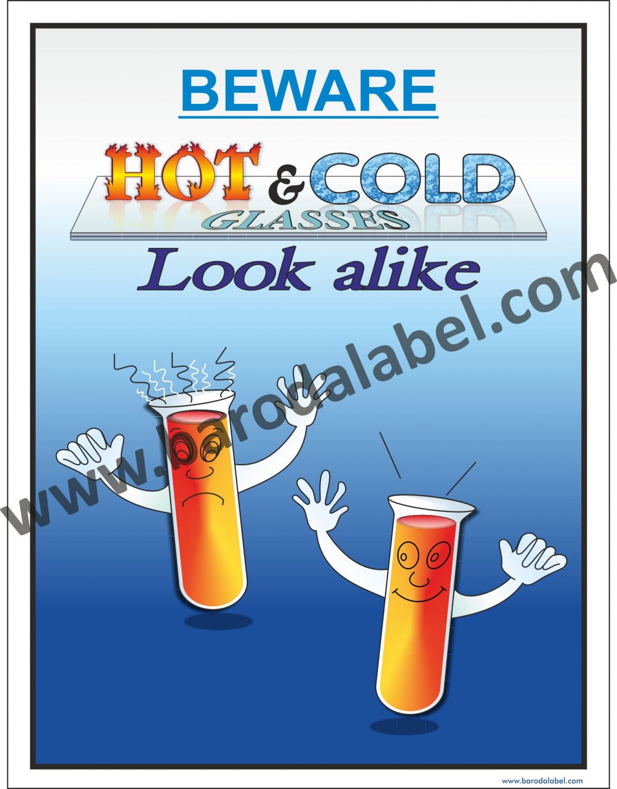 Chemical Safety Posters - Baroda Label Mfg. Co.