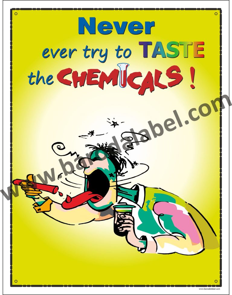 Chemical Safety Posters - Baroda Label Mfg. Co.
