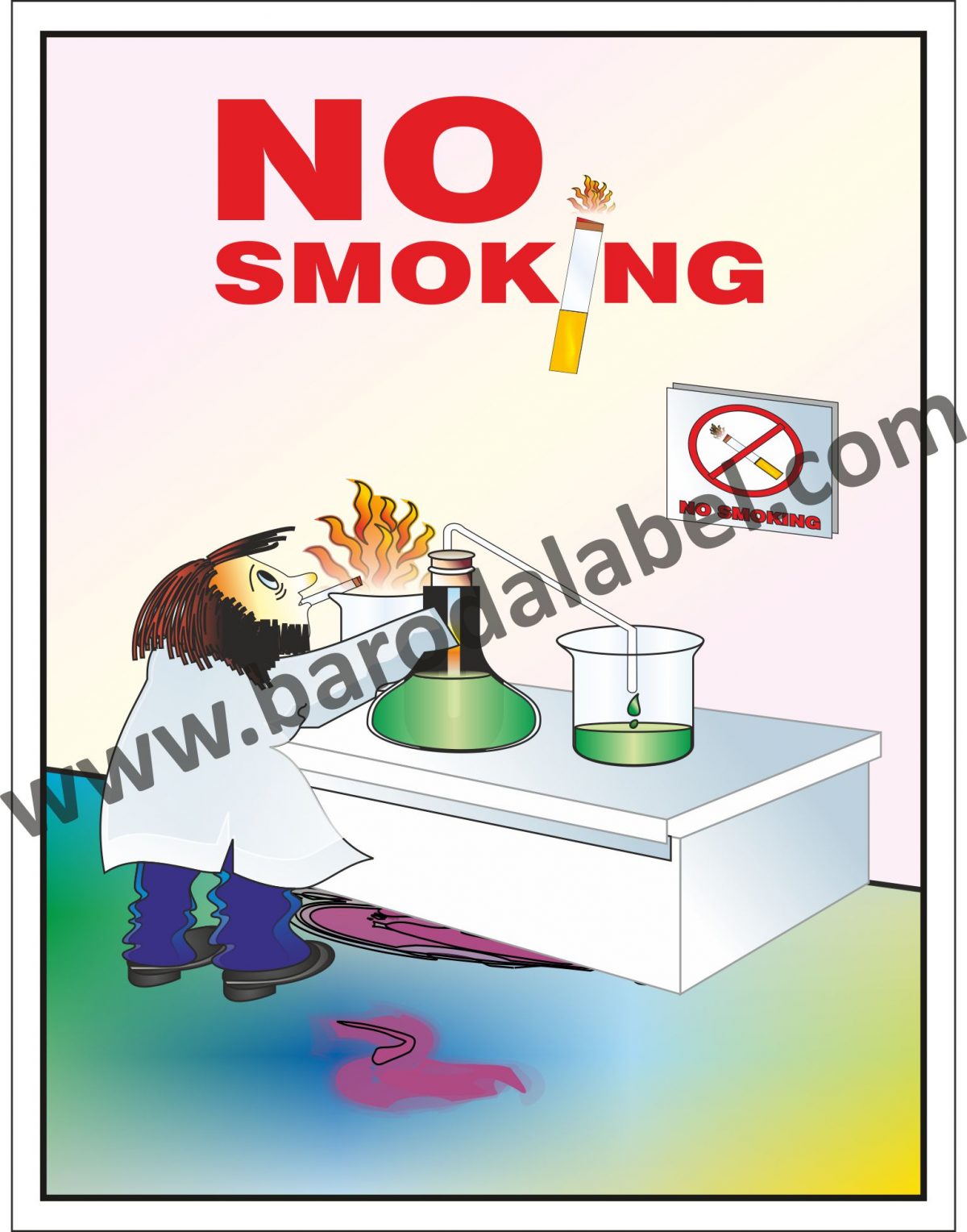 Chemical Safety Posters - Baroda Label Mfg. Co.