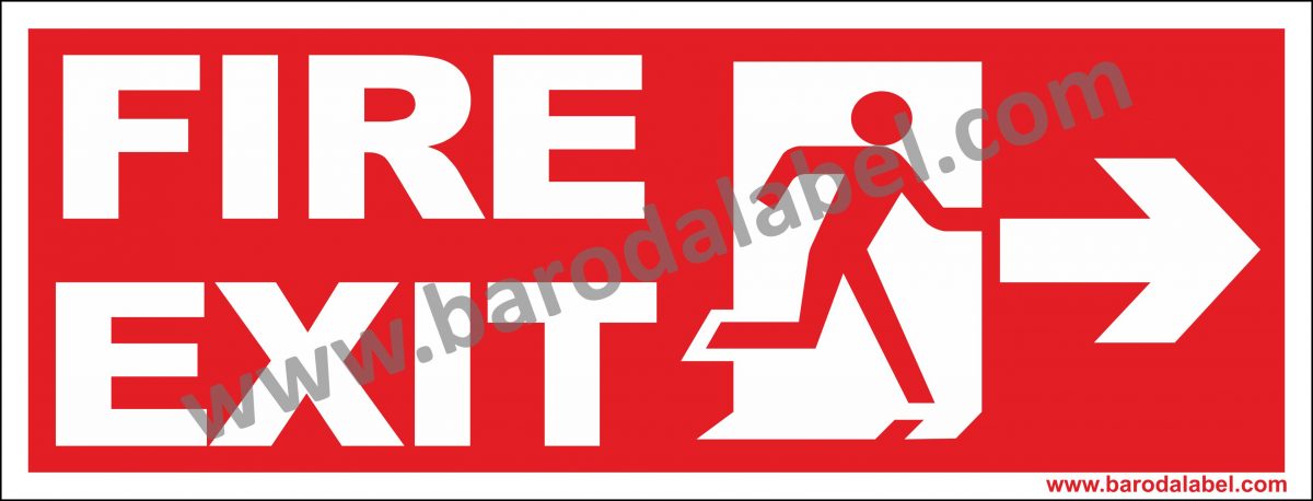 FIRE SAFETY POSTER - Baroda Label Mfg. Co.