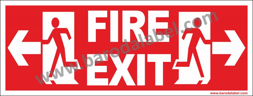 FIRE SAFETY POSTER - Baroda Label Mfg. Co.