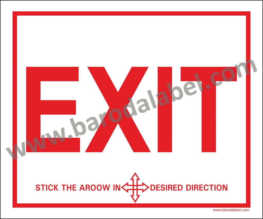 FIRE SAFETY POSTER - Baroda Label Mfg. Co.
