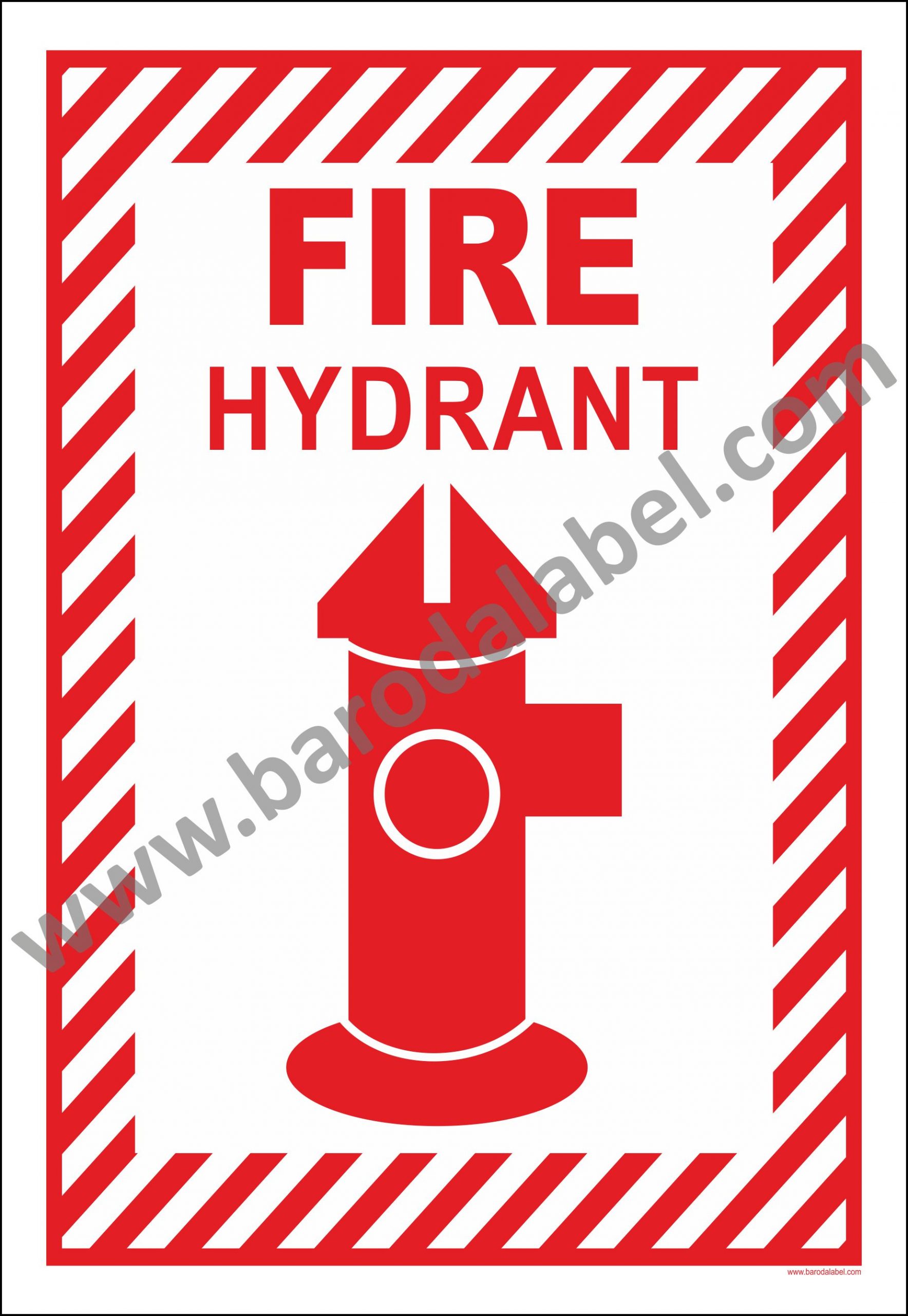 FIRE SAFETY POSTER - Baroda Label Mfg. Co.